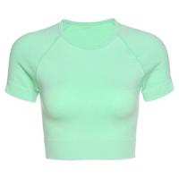 China custom logo Women two pieces Yoga Sets Hot-selling solid color Sports T-shirt And High waist yoga Legging Gym Fitness clothes for sale