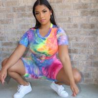 China Printed Colorful Recycled  Tight sports sets Tight sportswear yoga women pants for sale