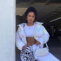 China 2021  Summer New  women casual pants new fashion print high waist wide leg pants Haren street slacks for sale
