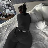 China New Design Fall Solid Color Casual Women streetwear One Piece Jumpsuits ladies 2021 Rompers workout fitness Clothing for sale