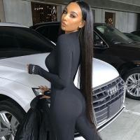 China Front Zipper Bodycon Short Pants Ribbed Knitted Fitness clothing Women Jumpsuit Shorts yoga set for sale