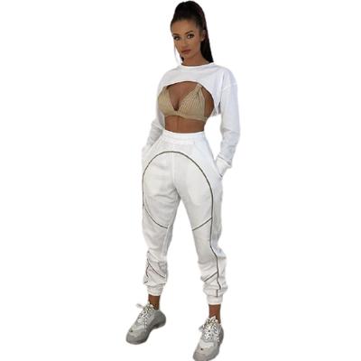 China women Street wear Loose Style Fashion ladies Sports Jogger Pants high waist sports legging for sale