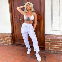 China women Street wear Loose Style Fashion ladies Sports Jogger Pants high waist sports legging for sale