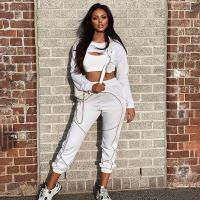 China women Street wear Loose Style Fashion ladies Sports Jogger Pants high waist sports legging for sale