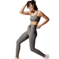 China Hot Sales Women Seamless High Waist sports Leggings And Yoga Bra Suit Open Back Yoga Sets Fitness Spaghetti Strap Sportswear for sale