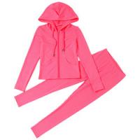 China Women Yoga Set 2 pcs Gym Jogging sports Suits hoodie Sportswear yoga pants And tops yoga fitness wear for sale