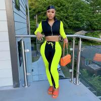 China High Waist Tight Workout clothes fitness Apparel Athletic Wear Custom Women yoga Leggings loose 2 pieces Yoga Set for sale