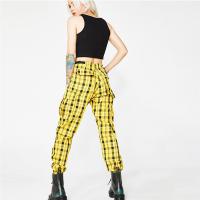 China Women  Street Style Outfit Denim Pocket Pants Popular Logo Casual Pants for sale