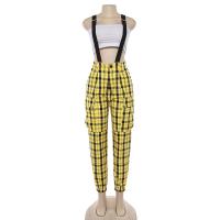 China Women  Street Style Outfit Denim Pocket Pants Popular Logo Casual Pants for sale
