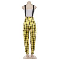 China Women  Street Style Outfit Denim Pocket Pants Popular Logo Casual Pants for sale