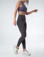 China Body Building Ladies Sports Outfit Sexy Printed  Spandex  Material for sale