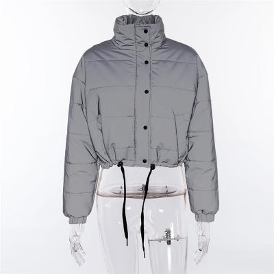 China Hot style 2019WISH new winter winter women's night light casual short style thick coat for sale