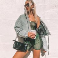 China Hot style 2019WISH new winter winter women's night light casual short style thick coat for sale