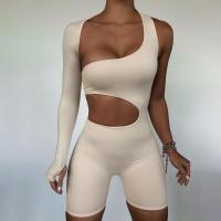 China Autumn Ladies Sports Outfit Sexy Stretch  Polyester Material Long Sleeve for sale