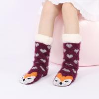 China 2021 Lovely adults chunky coral Christmas Slipper Socks Cozy Warm home Floor Socks winter socks for women for sale