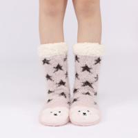 China 2021 Lovely adults chunky coral Christmas Slipper Socks Cozy Warm home Floor Socks winter socks for women for sale