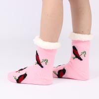 China Wholesale women house Indoor Cozy faux fur Non Slip slipper socks Winter home Floor Fuzzy Christmas Socks sherpa socks for sale