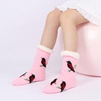China Wholesale women house Indoor Cozy faux fur Non Slip slipper socks Winter home Floor Fuzzy Christmas Socks sherpa socks for sale