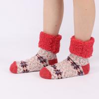 China Wholesale new women house Indoor Cozy Non Slip slipper socks Winter home Floor sock Ankle widened Socks for sale