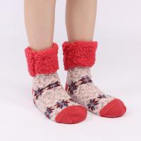 China Wholesale new women house Indoor Cozy Non Slip slipper socks Winter home Floor sock Ankle widened Socks for sale