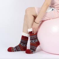 China female soft skin-friendly socks antiskid colorful stripe patchwork color socks comfortable casual socks for sale