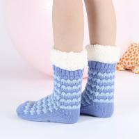 China hot sales women anti-slip socks knitted socks with fashion pattern winter thick casual socks for sale