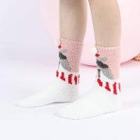 China hot sales ladies Soft Comfortable Sock Women Cute cartoon animal Warm Winter Floor Sleeping Fuzzy Socks For Girl for sale
