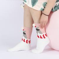 China hot sales ladies Soft Comfortable Sock Women Cute cartoon animal Warm Winter Floor Sleeping Fuzzy Socks For Girl for sale