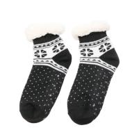 China thermal fuzzy socks for women ladies adults Christmas warm knit floor slipper socks ankle socks for sale