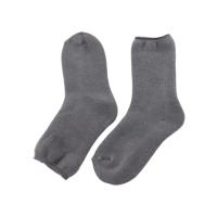 China gray classic women warm  winter knit indoor slipper socks comfortable home socks for sale