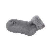China gray classic women warm  winter knit indoor slipper socks comfortable home socks for sale