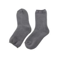 China gray classic women warm  winter knit indoor slipper socks comfortable home socks for sale