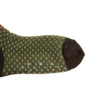 China Christmas Reindeer Spots Ladies Slipper Socks Faux Fleece Lined Home Warm for sale