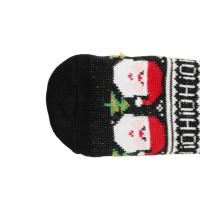 China Microfiber Polyester Ladies Slipper Socks Santa Claus Fluffy Fuzzy for sale