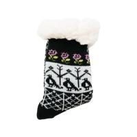 China Women Home Slipper Socks Fuzzy Thick Warm Heavy Fleece Lined Slipper Socks for sale