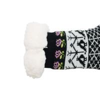 China Women Home Slipper Socks Fuzzy Thick Warm Heavy Fleece Lined Slipper Socks for sale