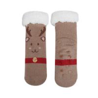 China female winter skin-friendly breathable mid length sherpa socks non-slip homes socks antiskid absorb sweat women fuzzy sock for sale