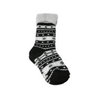 China 2 pairs Skidproof acrylic Warm Winter chunky Knitted slipper Socks for women anti slip socks for sale