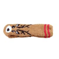 China women warm cute elk casual home fuzzy slipper socks slouch socks for sale