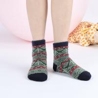 China 2021 new design female knitted skin-friendly socks non-slip soft green durable casual ankle socks for sale