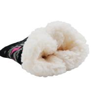 China Snowflake Knit Fuzzy Slipper Socks Warm Thick Heavy Fleece Lined Fluffy Slipper Socks for sale
