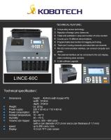 China KOBOTECH LINCE-60C 6 Channels Value Coin Sorter Counter counting sorting machine(ECB 100%) for sale