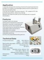 China Kobotech KB-208 Bunding Machine 20,30,40 mm tape available for sale