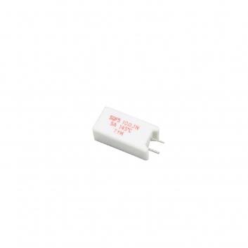 China Thermal Fuse Cement Fusible Resistors Heat Resistant 0.1 ~ 50K Ohm for sale
