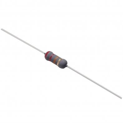 China Nonflame Painting Resistor Metal Film 1/4W ～ 7W Flame Proof Resistor for sale