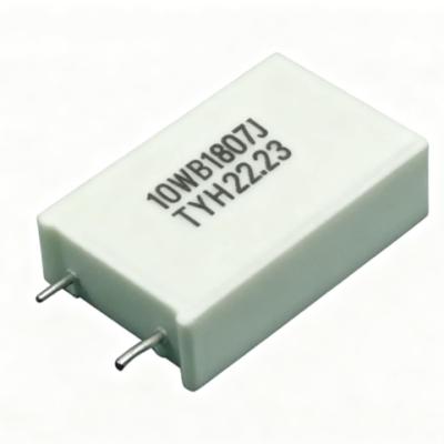 China High Anti Pulse Pulse Chip Resistor 3000V  Cement Resistors Radial Leaded Type for sale