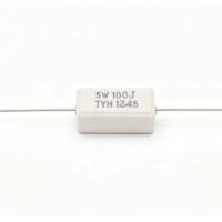 China 300ppm/C Cement Wire Wound 1W～40W  Metal Film Non Inductive Power Resistors for sale