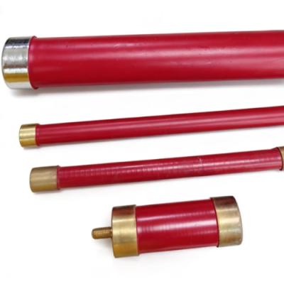 China Cylindrical Non Inductive Resistors High Voltage High Power Resistors With Screws Nuts for sale