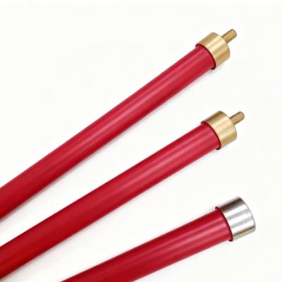 China Cylindrical Thick Film High Precision Resistors High Voltage Resistor With Screws And Nuts for sale