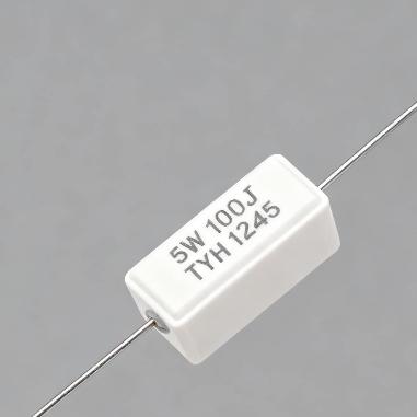 China Cement High Precision Resistors Heat Resistance Wire Wound Power Resistor Customizable for sale